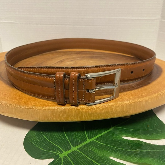 Allen Edmonds | Accessories | Allen Edmonds Tan Leather Classic Belt ...